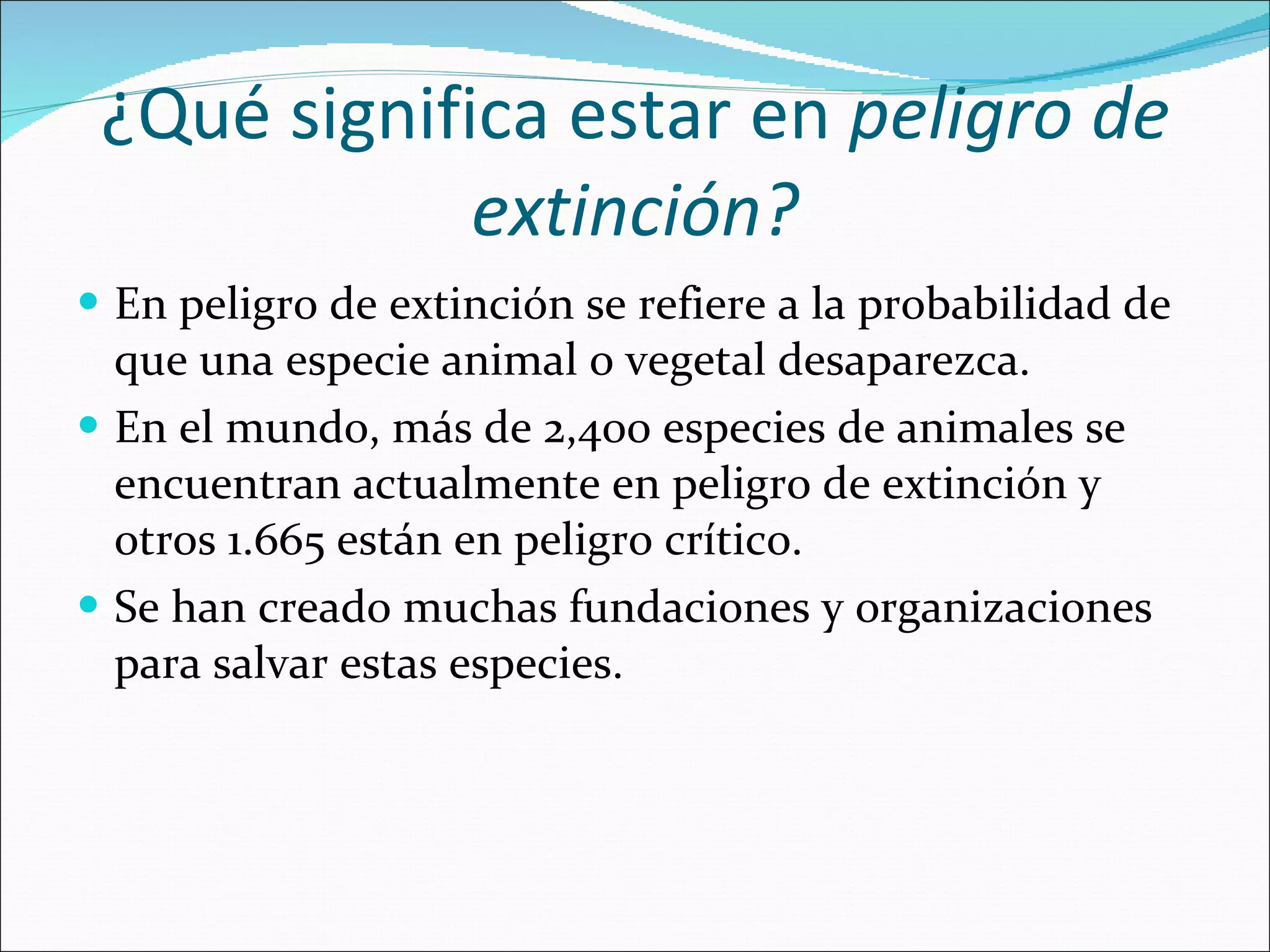 Animales en peligro de extinción en puerto rico | PPT
