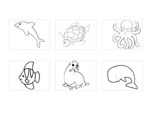 Ficha De Animales Terrestres Y Acuáticos