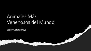 Animales Venenosos.pptx