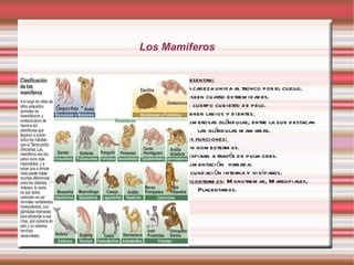 Animales vertebrados | ODP