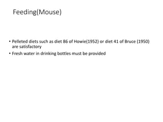 Handling of laboratory animal | PPTX