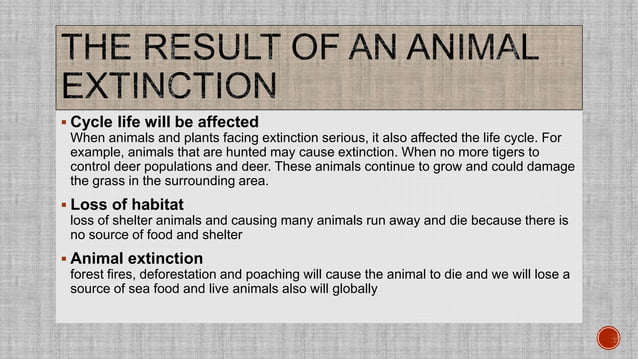 Animal Extinction | PPT