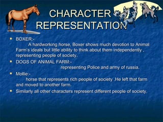 Who Did Boxer Represent In Animal Farm