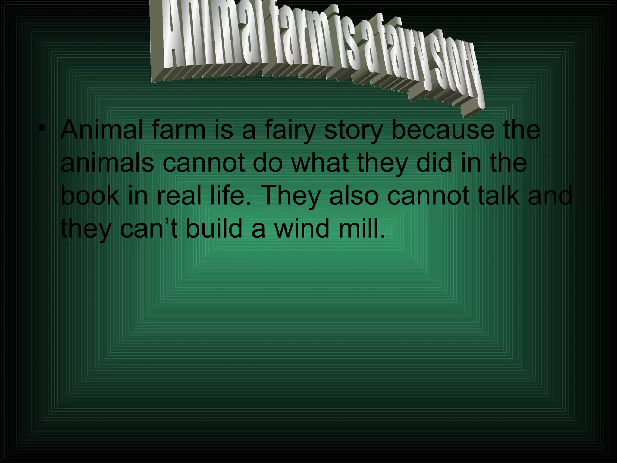 Animal farm | PPT