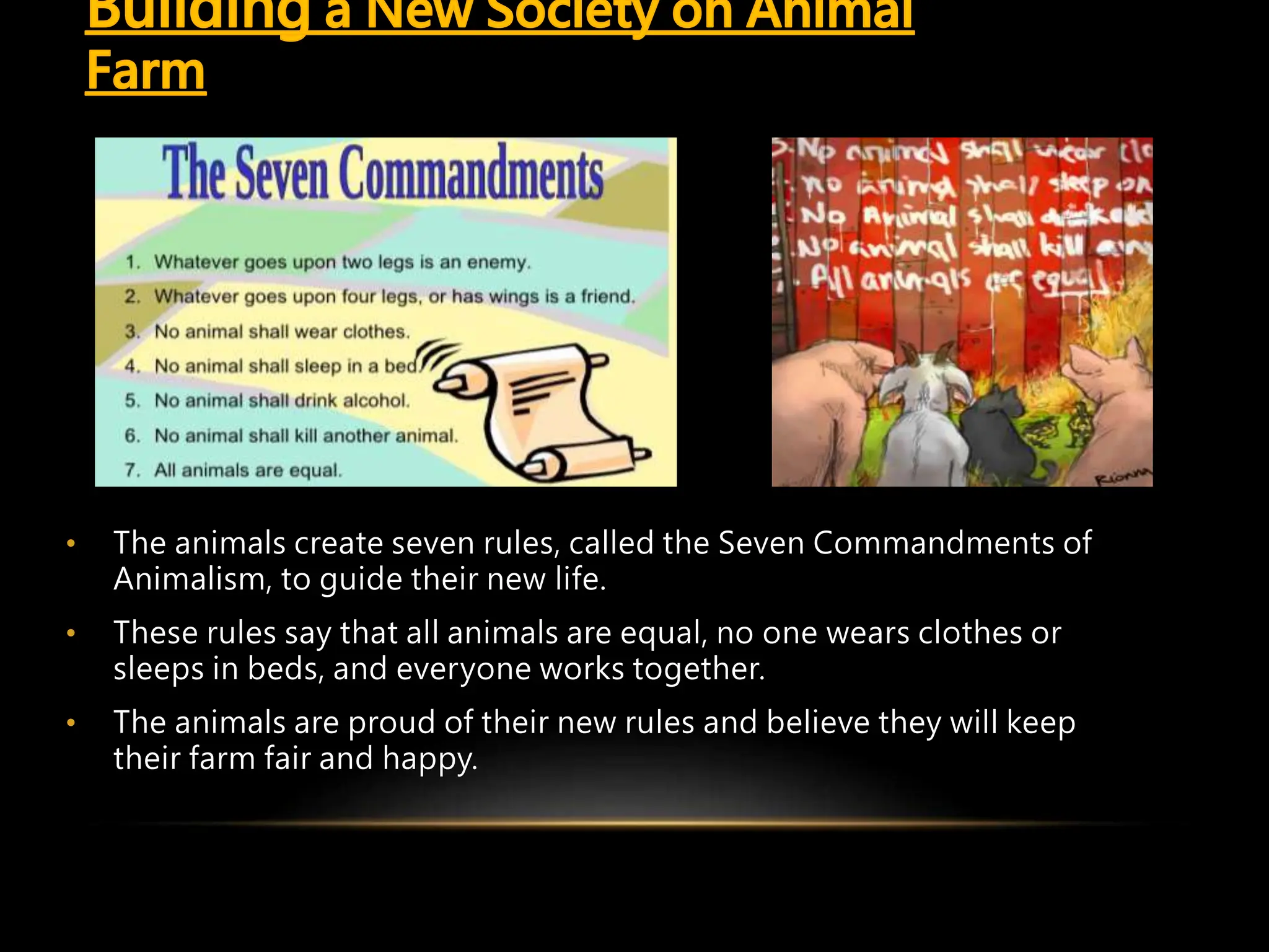 The Summary Of Animal Farm By George Orwell | PPTX