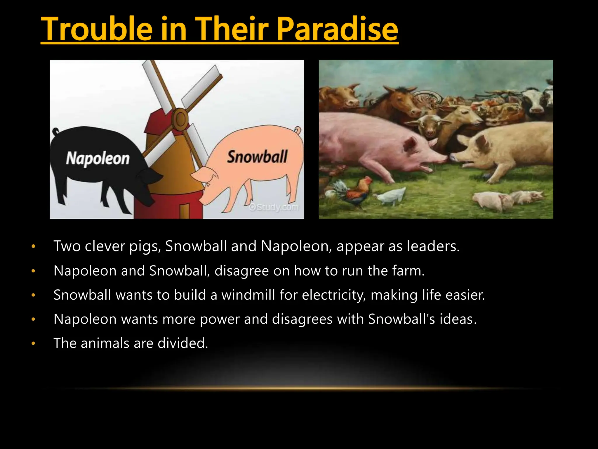 The Summary Of Animal Farm By George Orwell | PPTX