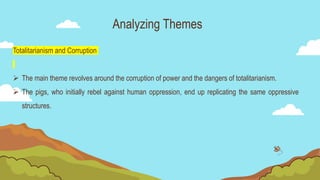 Animal Farm By George Orwell - Notes and Analysis | PPTX