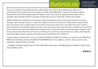 ANIMAL FARM -GEORGE ORWELL | PDF