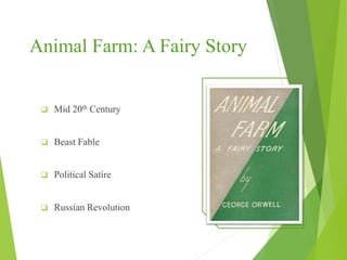 animal farm by george orwel presentation.pptx