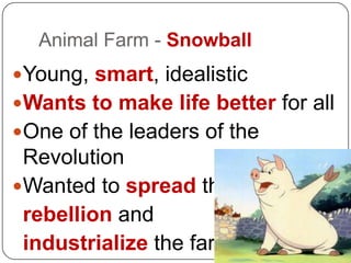 Animal Farm Chapter 2-3 and Character Connections | PPTX | Religion ...