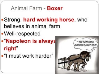 Boxer Animal Farm I Will Work Harder
