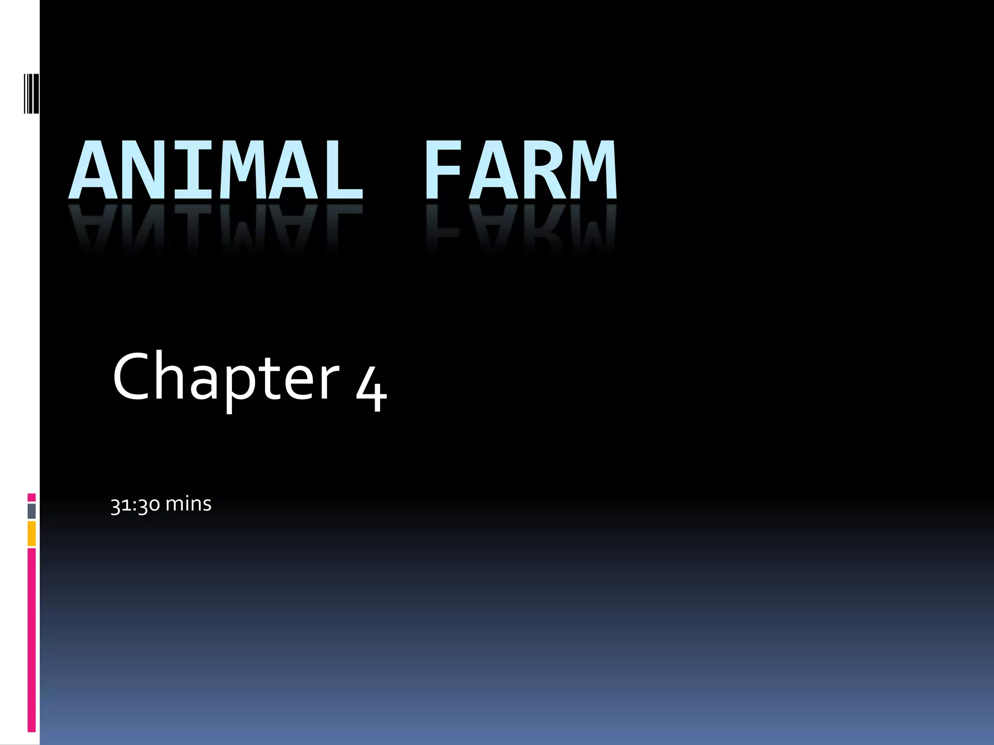 Animal Farm Chapter 4 | PPTX