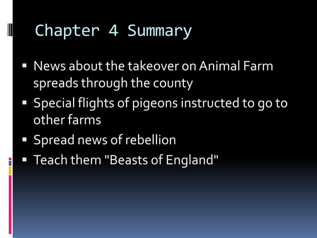 Animal Farm Chapter 4 | PPTX