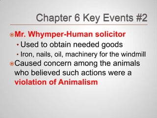 Animal Farm Chapter 6 | PPTX