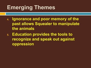 Animal farm Chapter 7 | PPTX