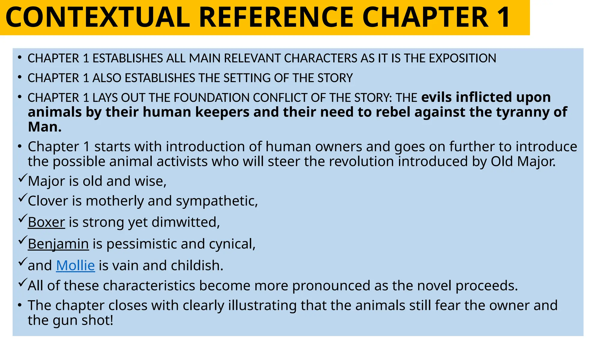 Animal Farm Chapter 1 ONE Reference .pptx