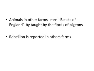 Animal farm chapter 4 | PPTX