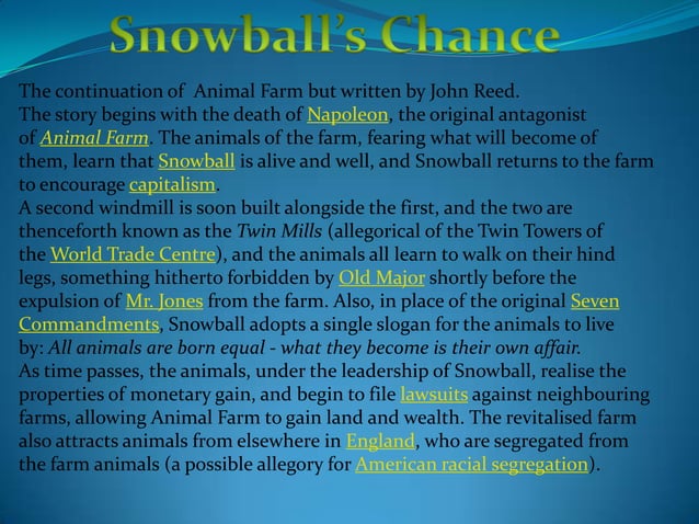 Animal farm chapter 9 | PPTX
