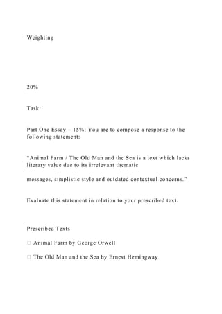 Animal farm essayWriting the introductionThe question .docx