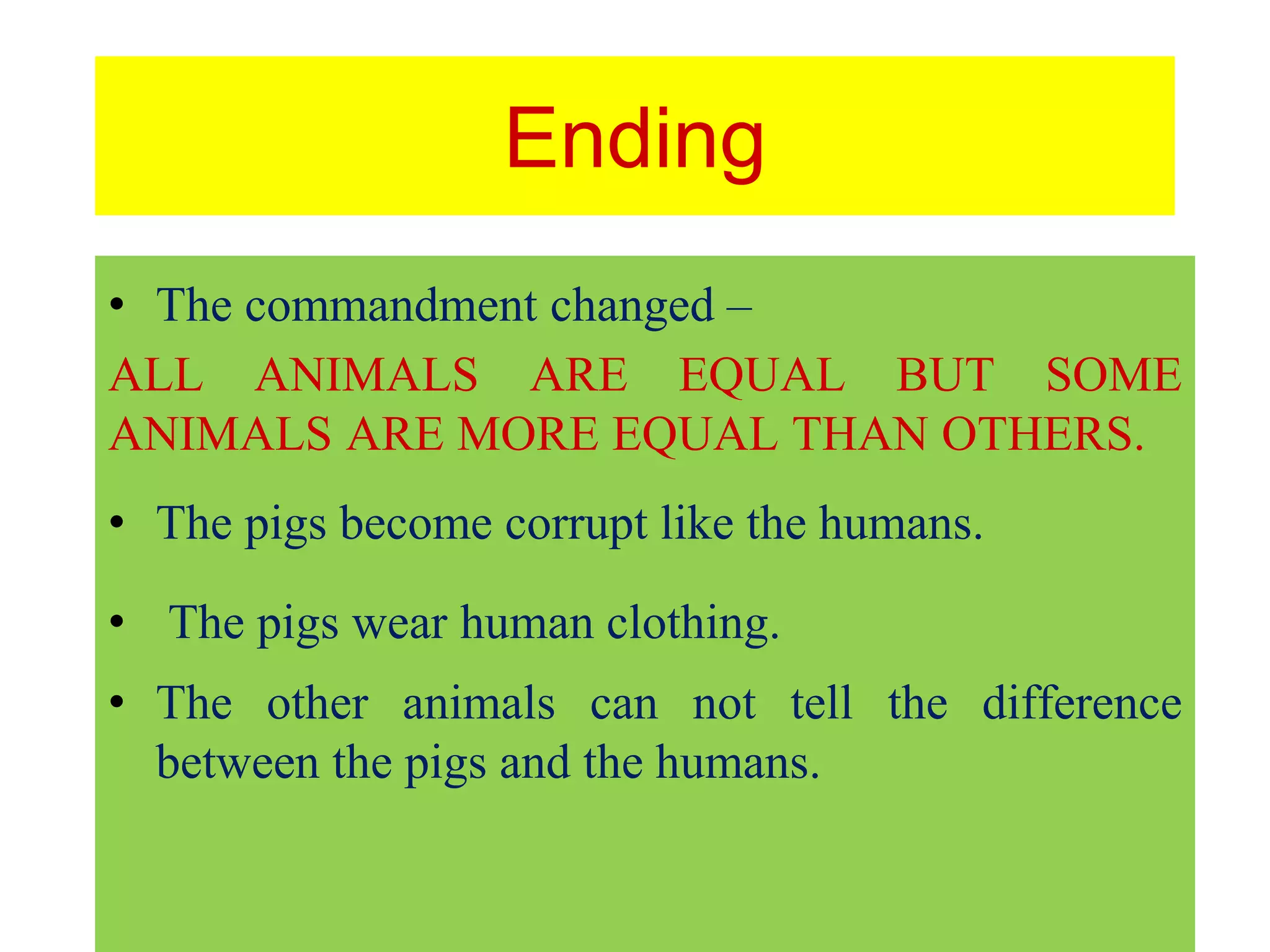 Animal farm | PPTX