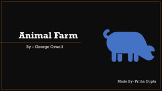 Animal Farm by George Orwell | PDF