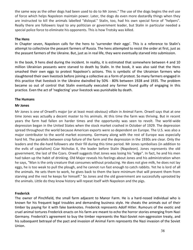 Animal Farm Edexcel English Literature Revision Guide | DOC | Books and ...