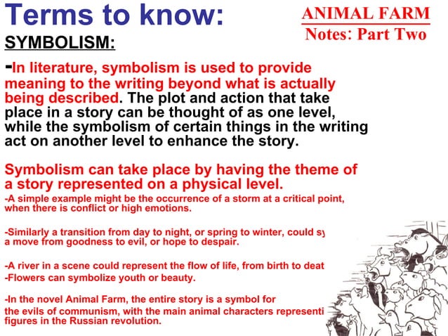 Animal farm lit terms | PPT