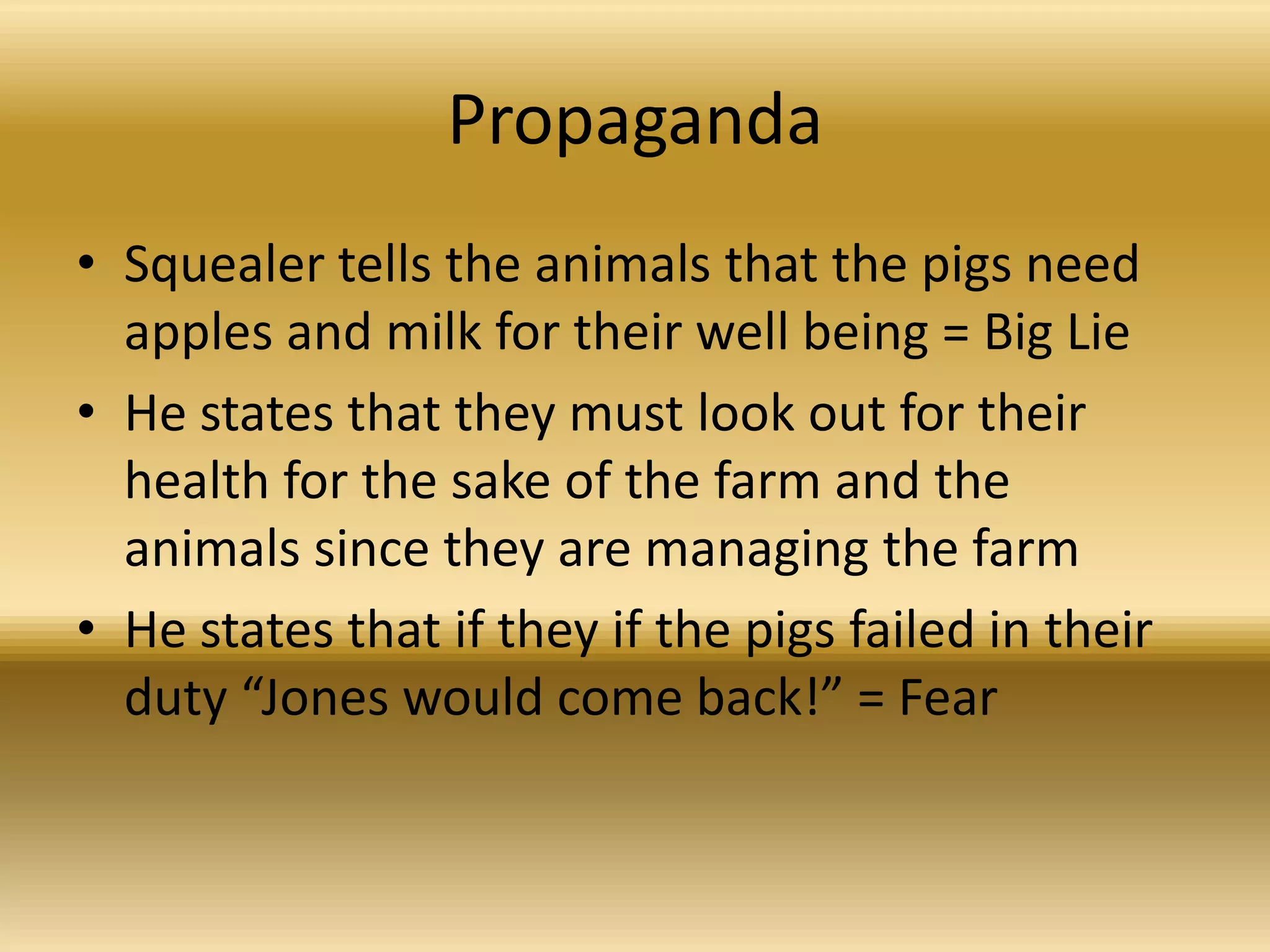 Animal farm notes 1 3 | PPTX