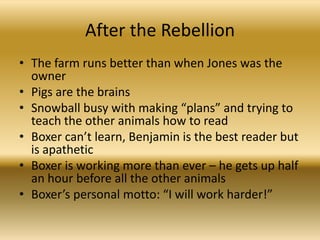 Animal farm notes 1 3 | PPT