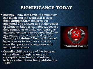 Animalfarmoriginal 110212013549-phpapp01 | PPT | Land and Farms | Real ...