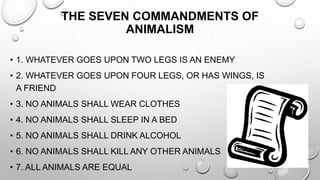 Animal farm presentation | PPTX