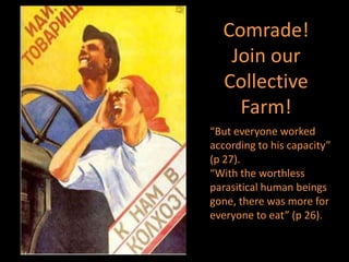 Animal farm propaganda | PPTX