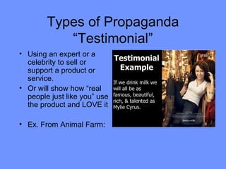 Animal farm propaganda | PPT | Science