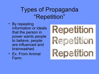 Animal farm propaganda | PPT