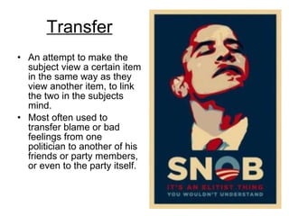 Animal Farm Propaganda Techniques[1] | PPT