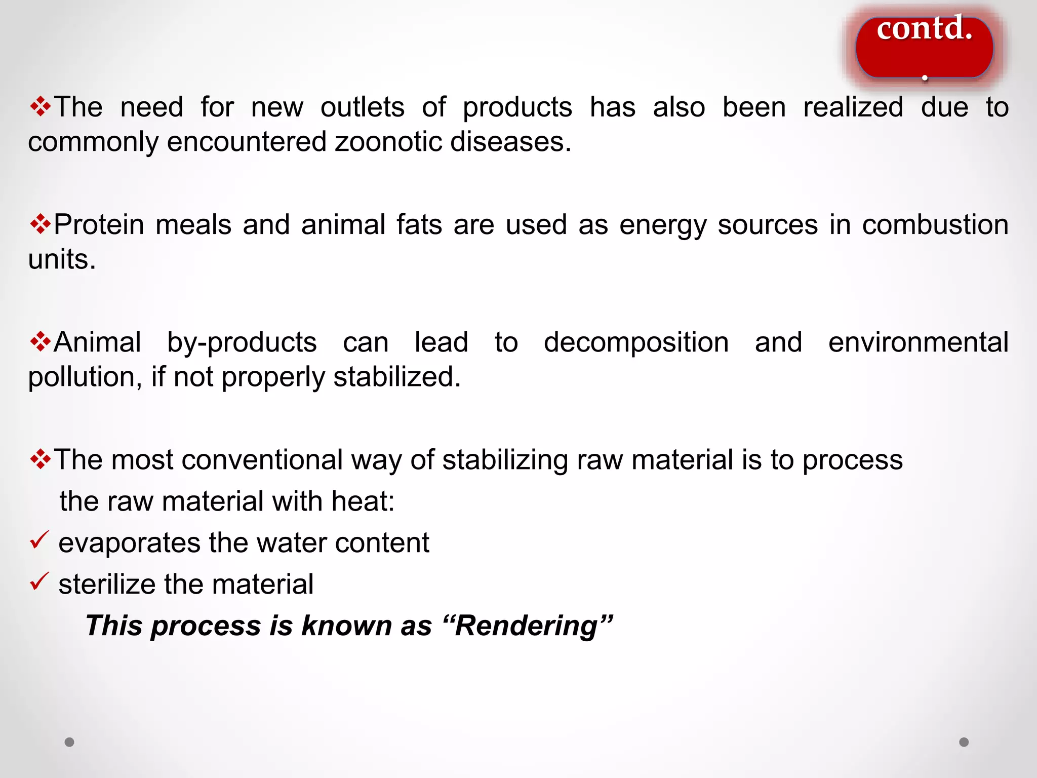 Animal fat process final ppt. | PPTX