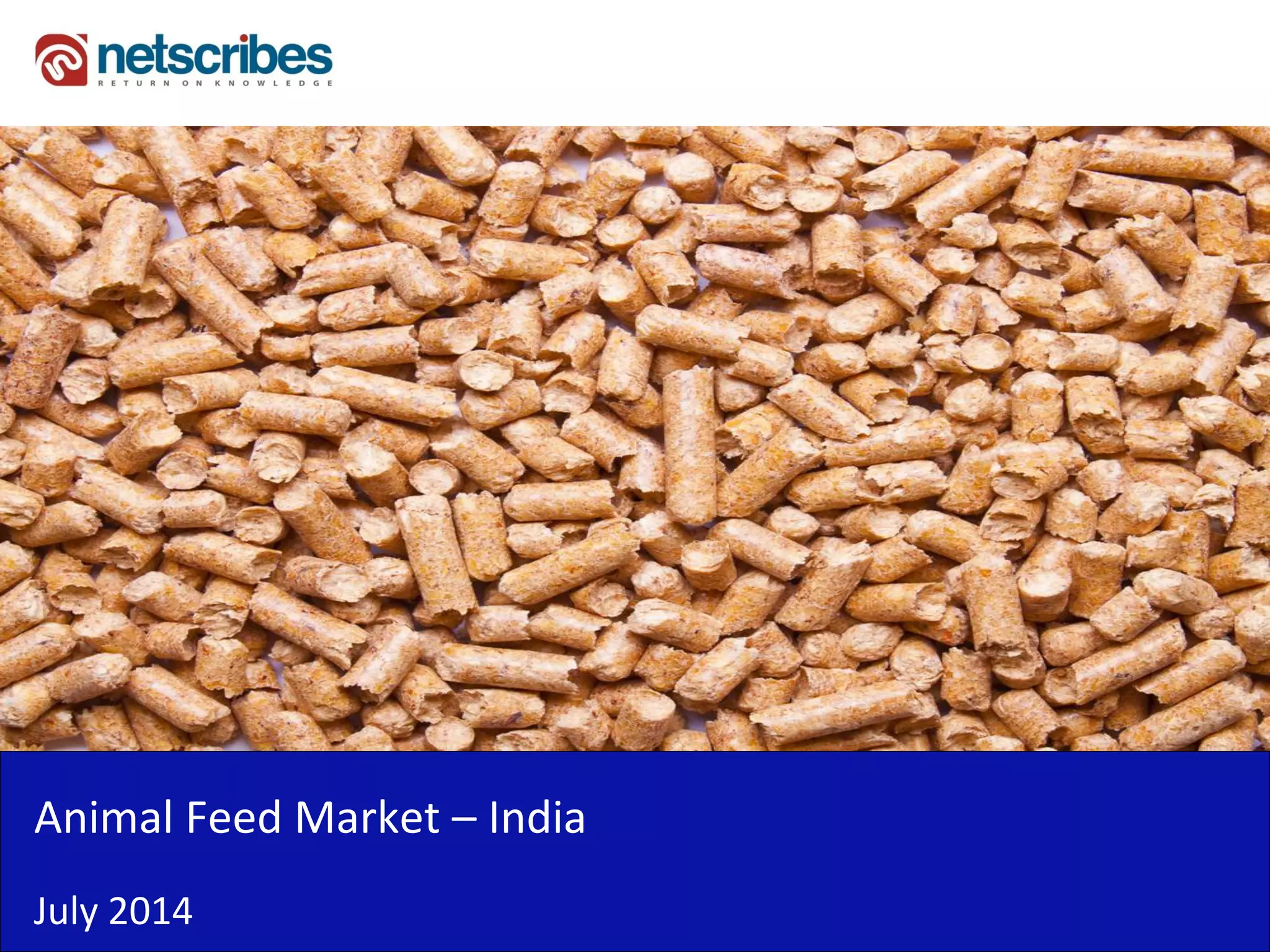 Animal feed market in india 2014 sample | PDF