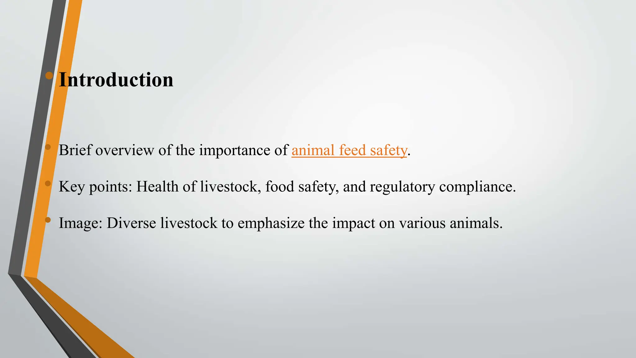 Animal Feed Safety | PPTX