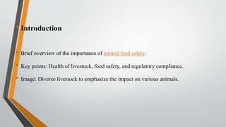 Animal Feed Safety | PPTX