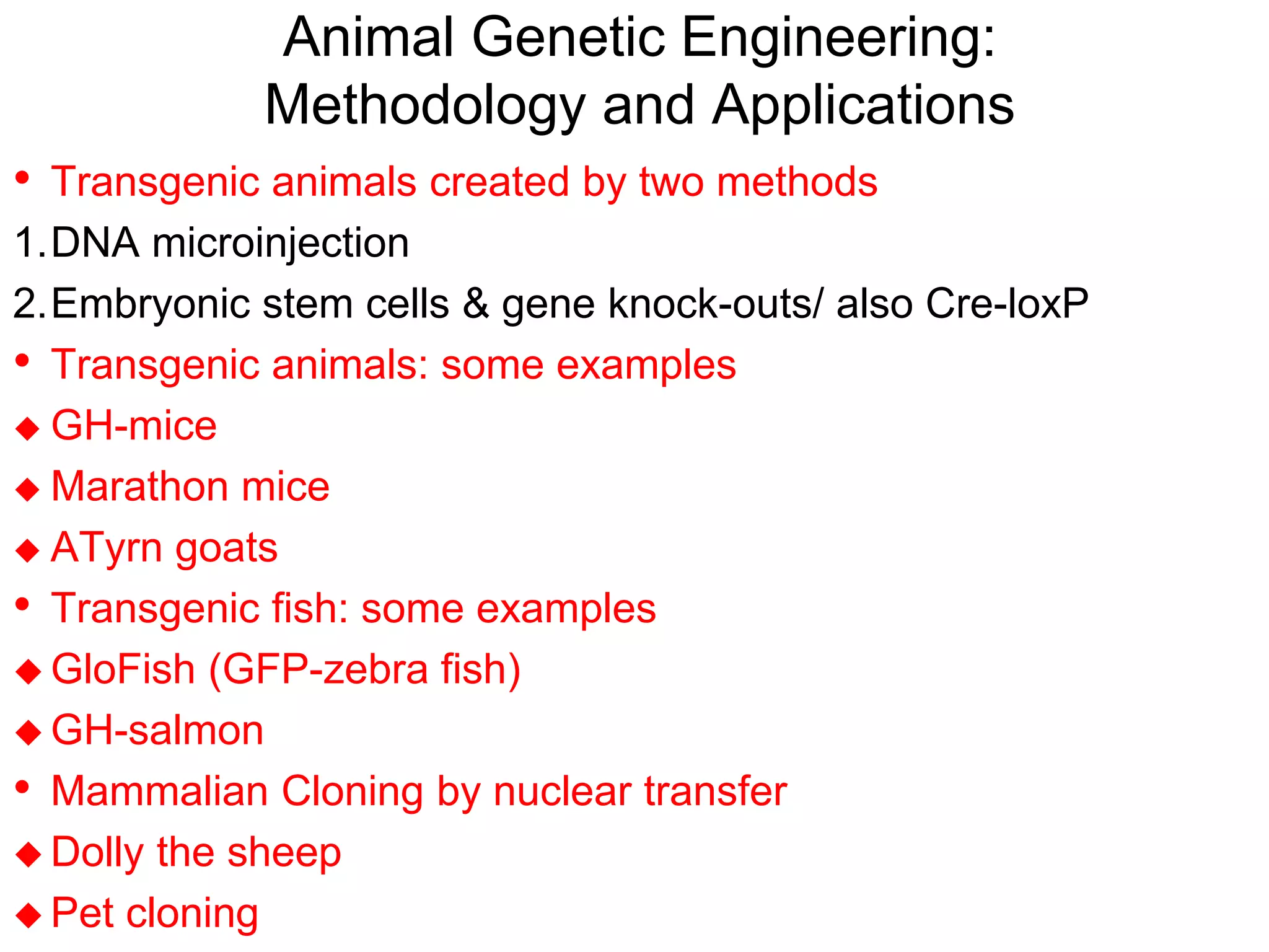 Animal Genetic Engineering 110816.ppt