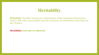 Animal genetics, breeding and reproduction.pptx