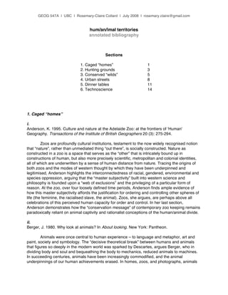 Animal geographies collard | PDF