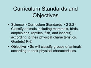 Animal Groups PPT | PPT