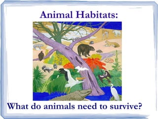 Animalhabitats | PPT