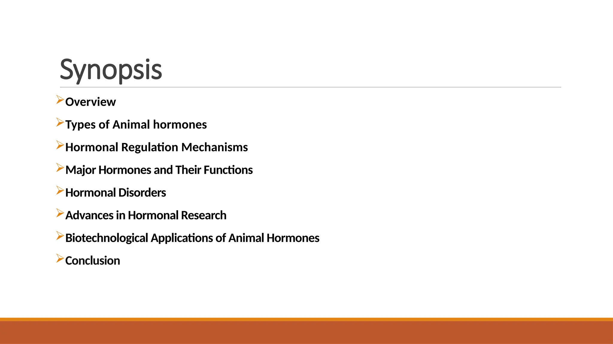 The presentation on animal hormones and their types | PPTX
