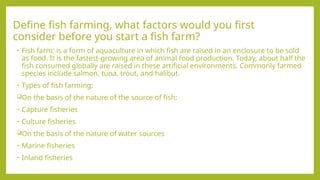 Animal Husbandry- Food Production and science | PPTX