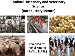 Animal Husbandry and Veterinary Science | PPTX