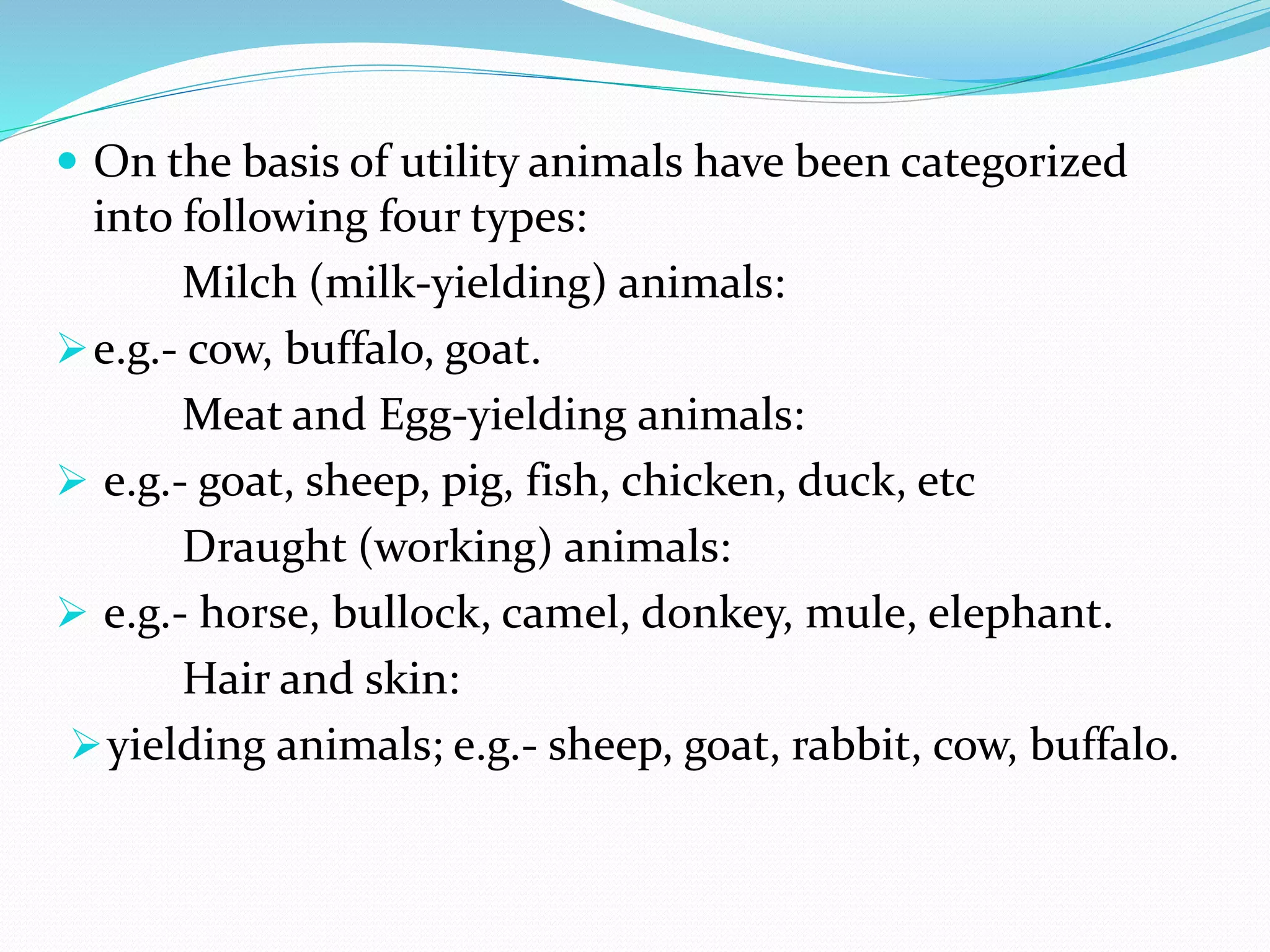 Animal husbandry | PPTX