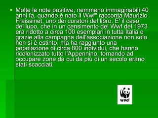 animali in estinzione | PPT