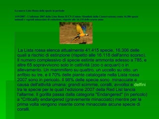 animali in estinzione | PPT